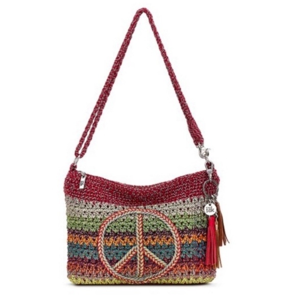 The Sak | Bags | The Sak Peace Sign Hippie Boho Gypsy 3 Way Purse ...